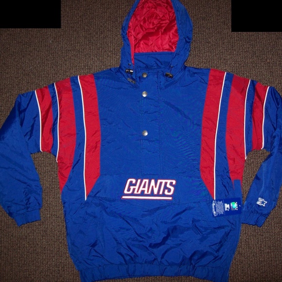 STARTER FALL 2019 | Jackets & Coats | New York Giants Starter Half Zip ...